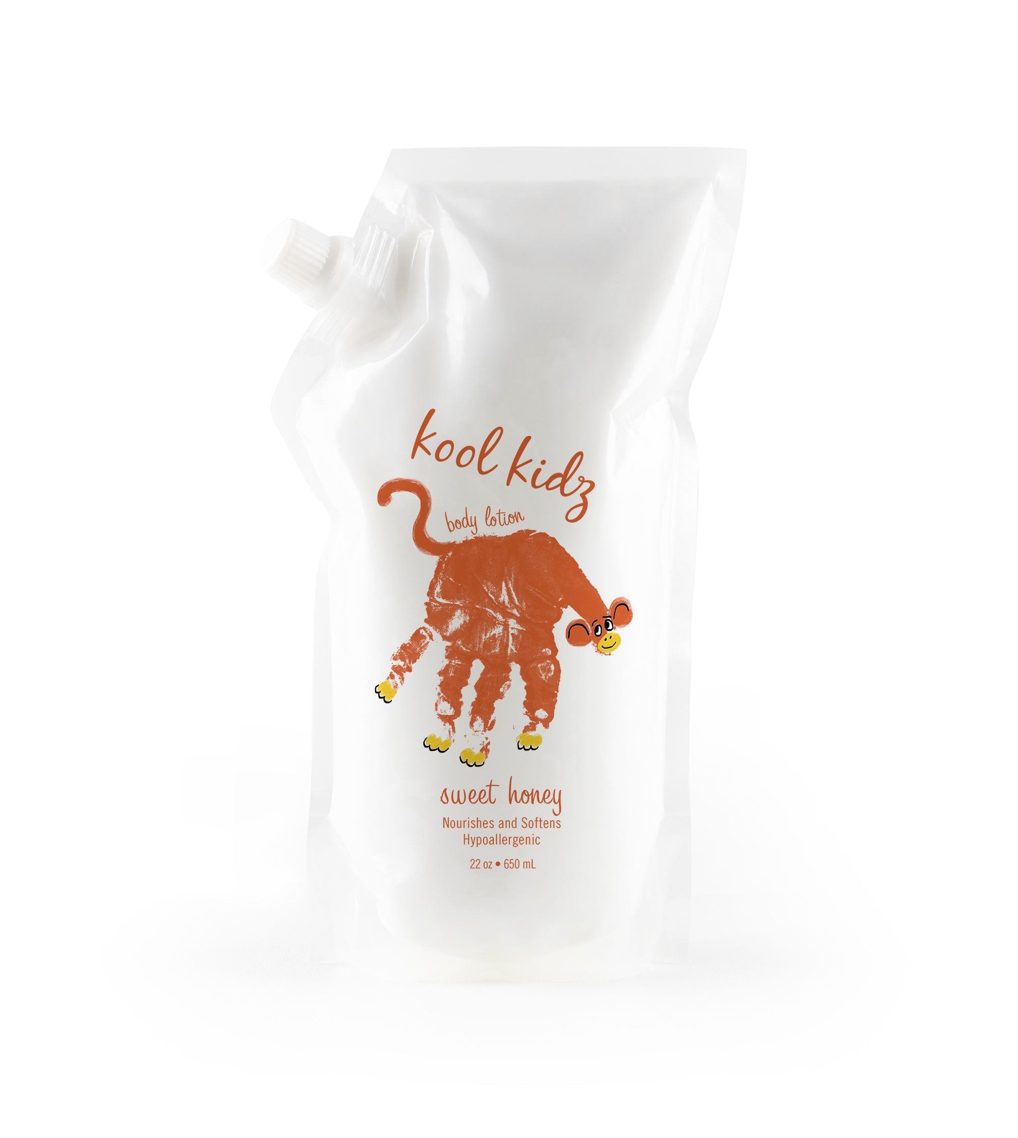 Kool Kidz - Hand Lotion Refill Pouch - Monkey – CAREN